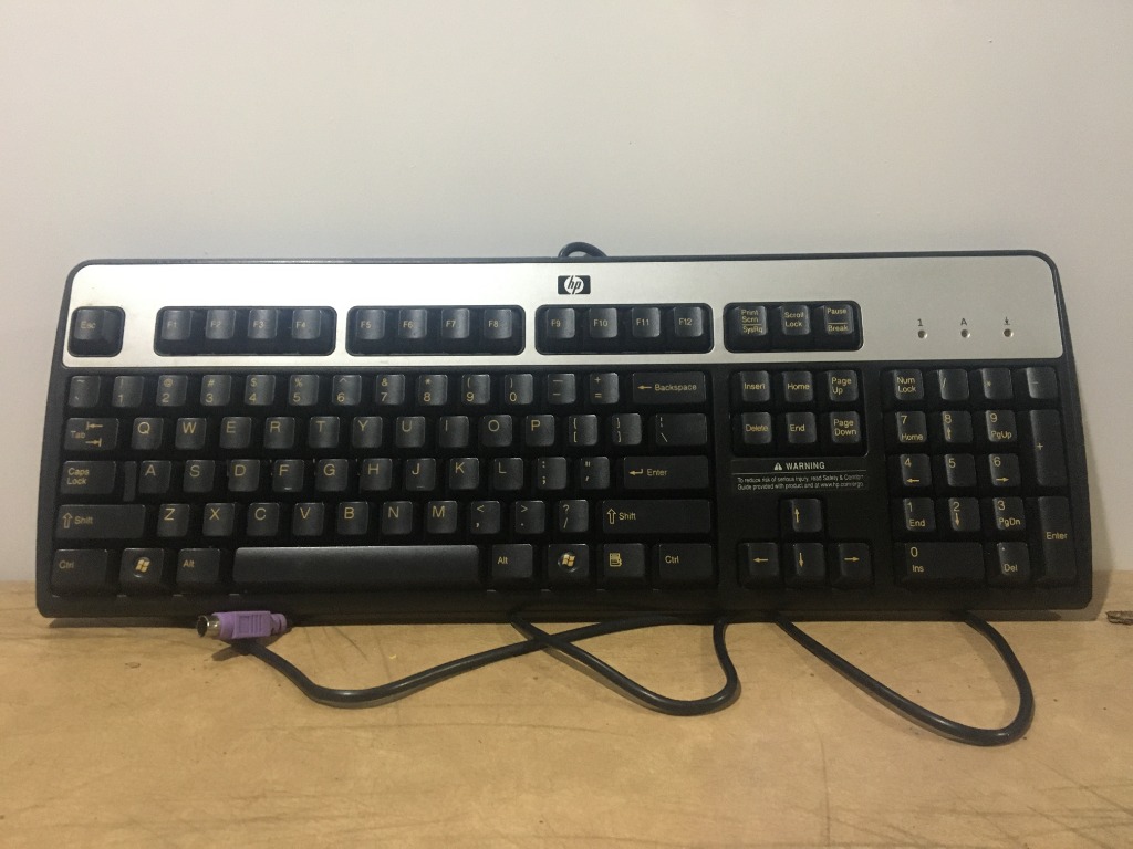 HP KB-0316 Keyboard, Computers & Tech, Parts & Accessories, Computer ...