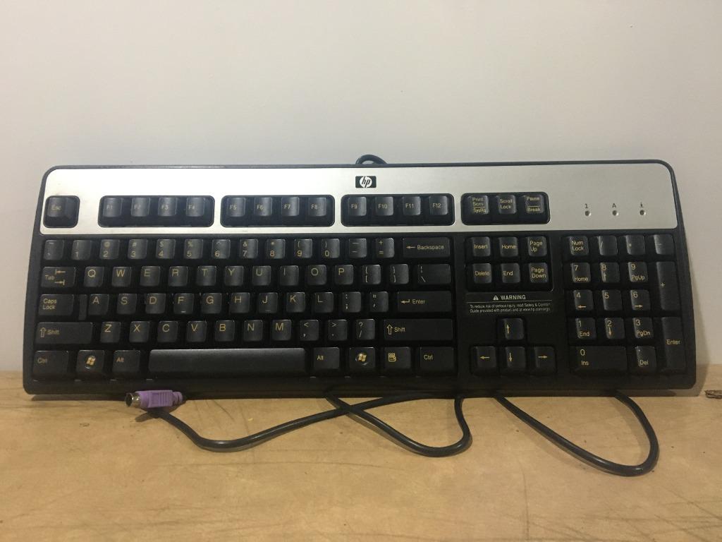 HP KB-0316 Keyboard, Computers & Tech, Parts & Accessories, Computer ...