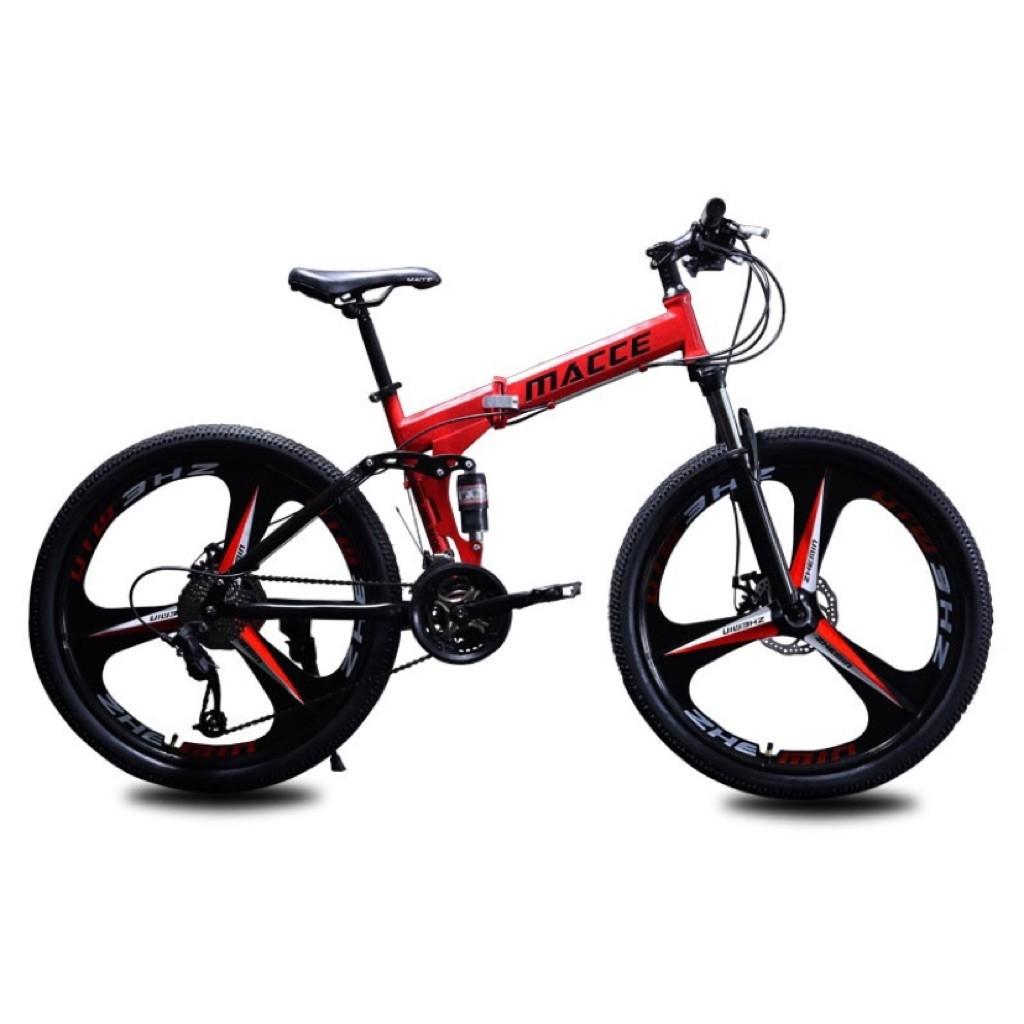Instock Macce 26 inch 24 Speed Foldable Mountain Bike, Bicycles & PMDs ...
