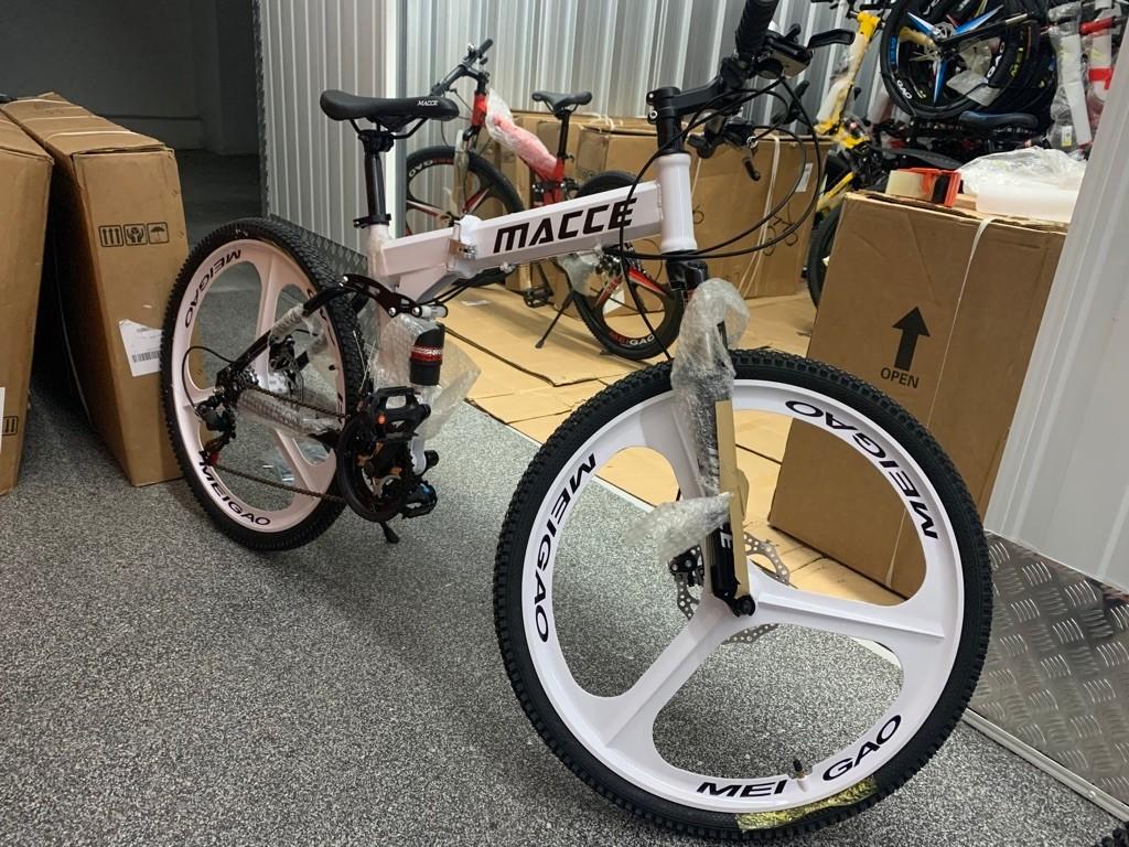 Instock Macce 26 inch 24 Speed Foldable Mountain Bike, Sports Equipment ...