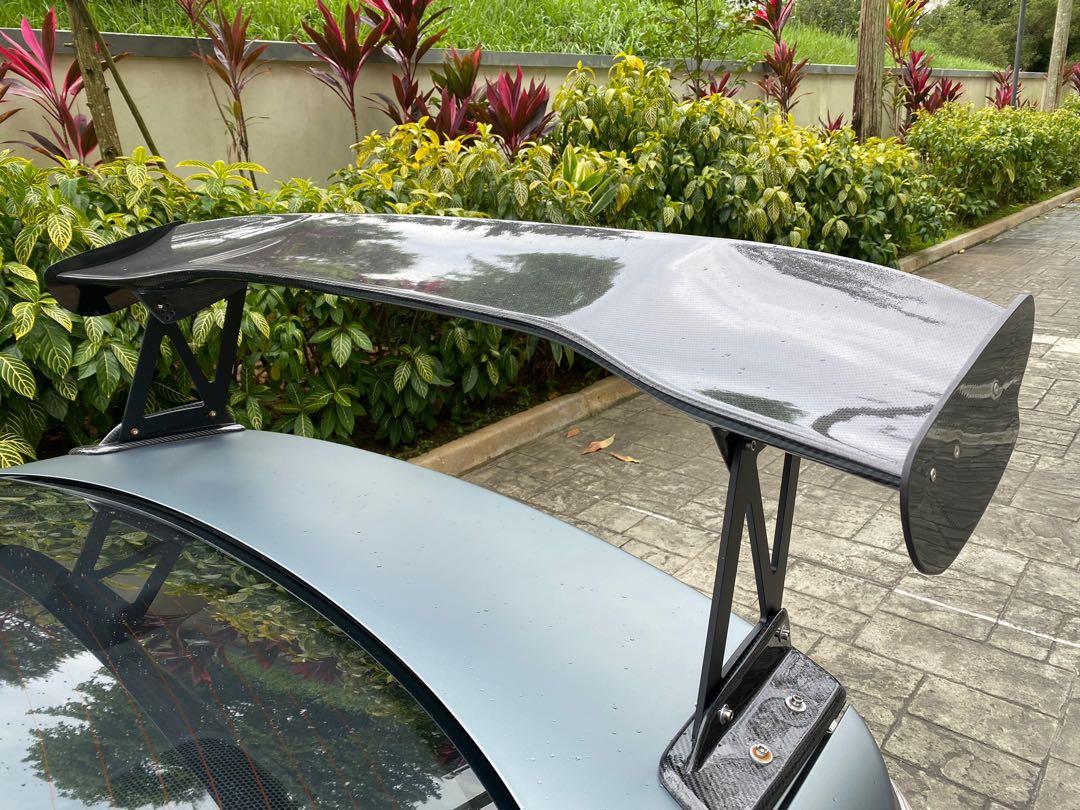 Js’Racing Carbon Fiber GT WING, Car Accessories, Accessories on Carousell