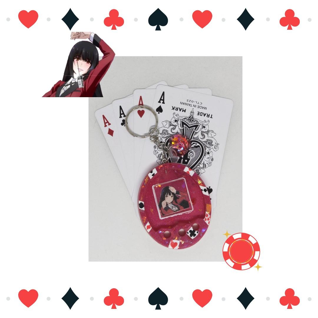 Kakegurui Resin Keychain Jabami Yumeko Kirari Momobami Runa Midari ...