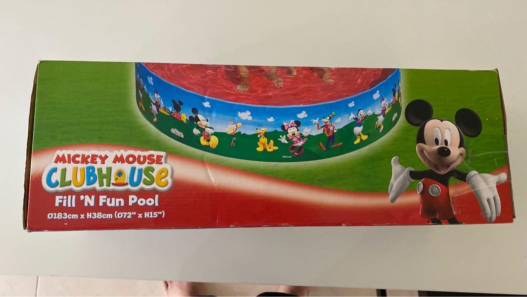 Mickey Mouse Clubhouse Fill N Fun Pool, Hobbies & Toys, Toys & Games on ...
