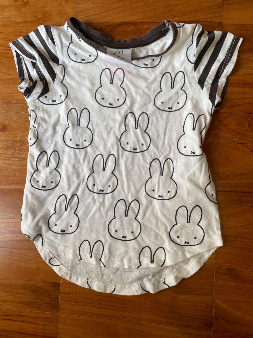 Miffy Top, Babies & Kids, Babies & Kids Fashion on Carousell
