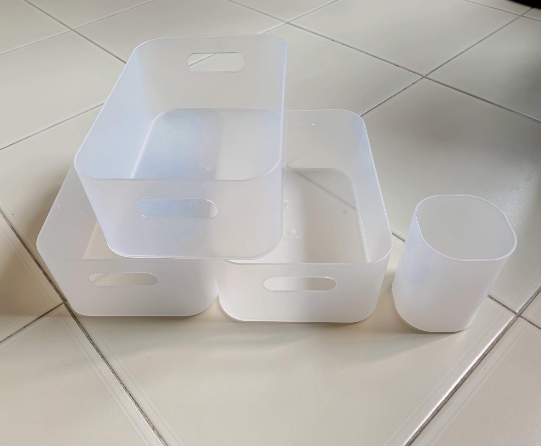 Muji containers, Furniture & Home Living, Home Improvement ...