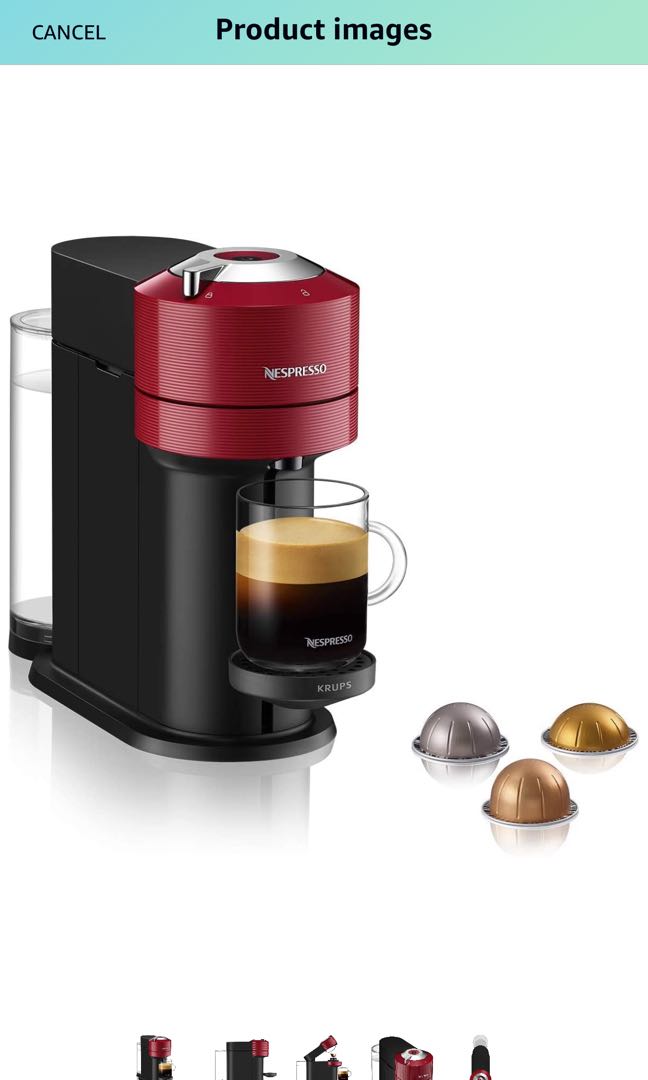 Nespresso Vertuo Next Coffee Machine, TV & Home Appliances, Kitchen ...
