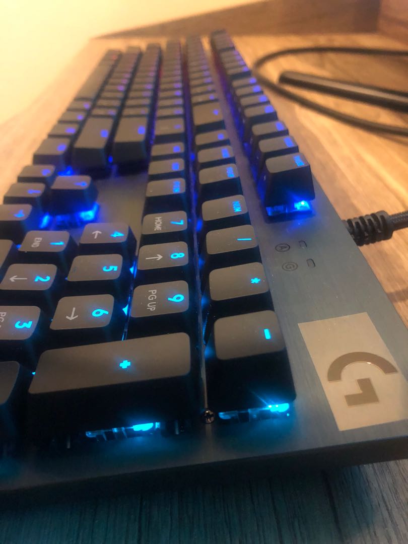 *NEW - 25% OFF* Logitech G512 Carbon RGB Mechanical Gaming Keyboard ...