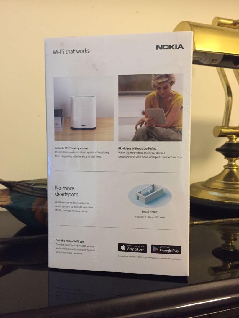 NOKIA WiFi Beacon 1 Router, Electronics, Others on Carousell