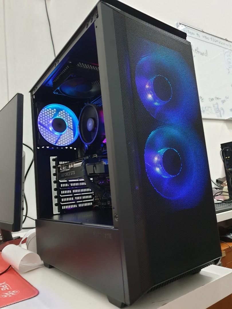**PHANTEKS MESH P300A ECLIPSE CASING** Ryzen 5 5600 + 16GB G.SKILL ...