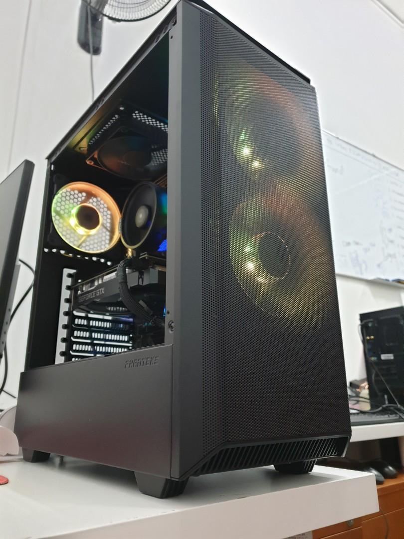 **PHANTEKS MESH P300A ECLIPSE CASING** Ryzen 5 5600 + 16GB G.SKILL ...