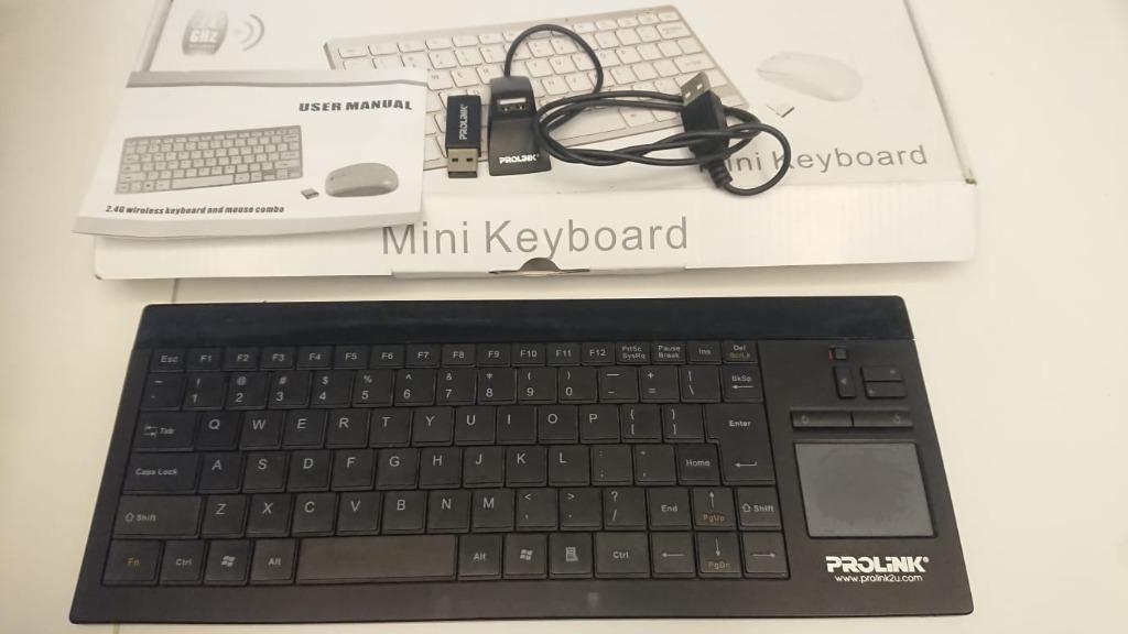 Prolink Wireless Keyboard With Touchpad Combo Computers Tech Parts Accessories Computer