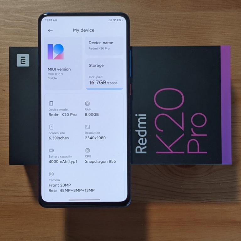 Redmi K20 Pro 8/256GB Glacier Blue, Mobile Phones & Gadgets, Mobile ...
