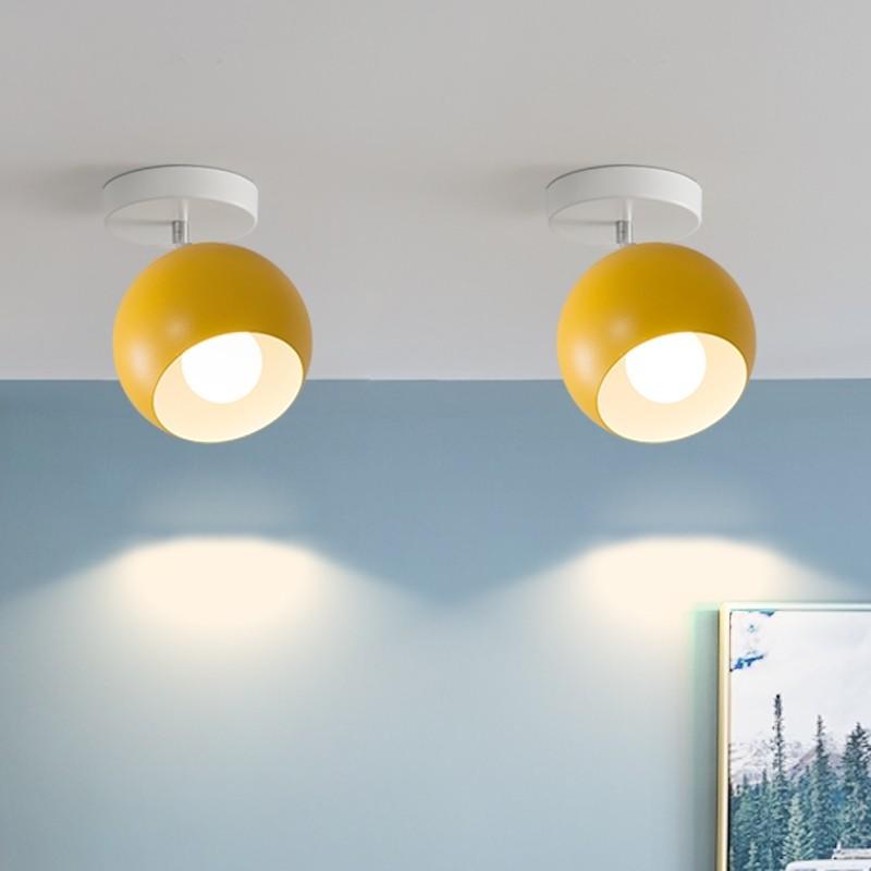 SKU:2000-Round pastel ceiling light, Furniture & Home Living, Lighting ...