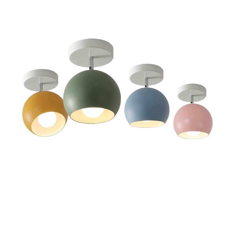SKU:2000-Round pastel ceiling light, Furniture & Home Living, Lighting ...