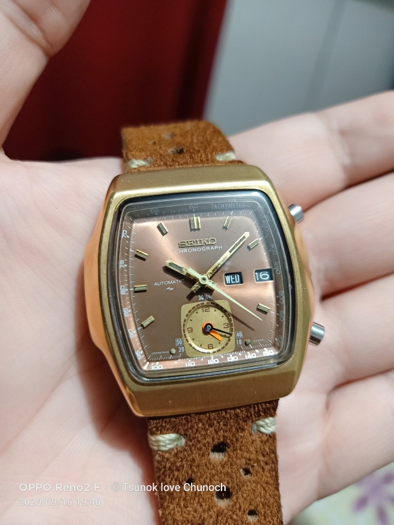 Seiko Monaco 7016-5020, Women's Fashion, Watches & Accessories, Watches ...