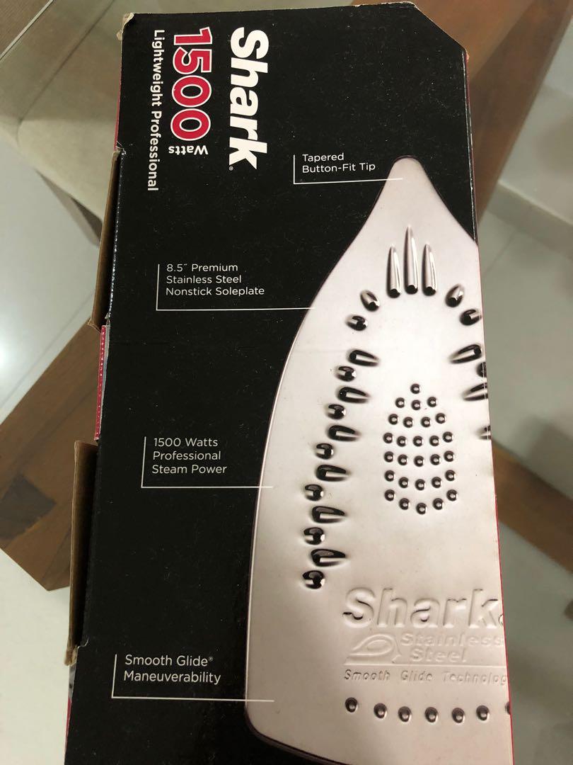 Shark steam iron, TV & Home Appliances, Irons & Steamers on Carousell