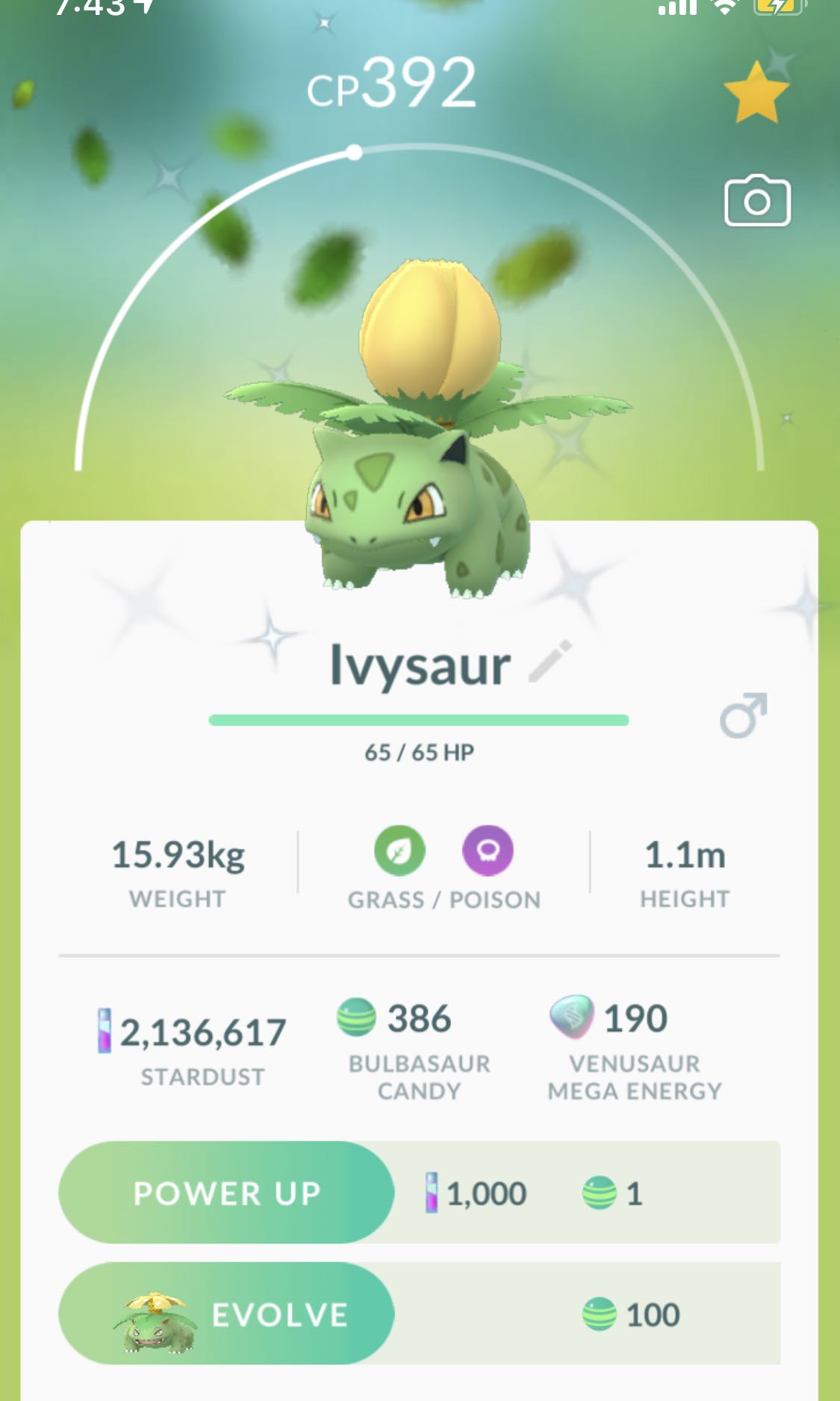 Shiny Ivysaur, Video Gaming, Gaming Accessories, Game Gift Cards ...