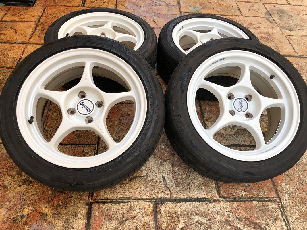 Sport Rim Enkei RPO1 16 PCD100, Auto Accessories on Carousell