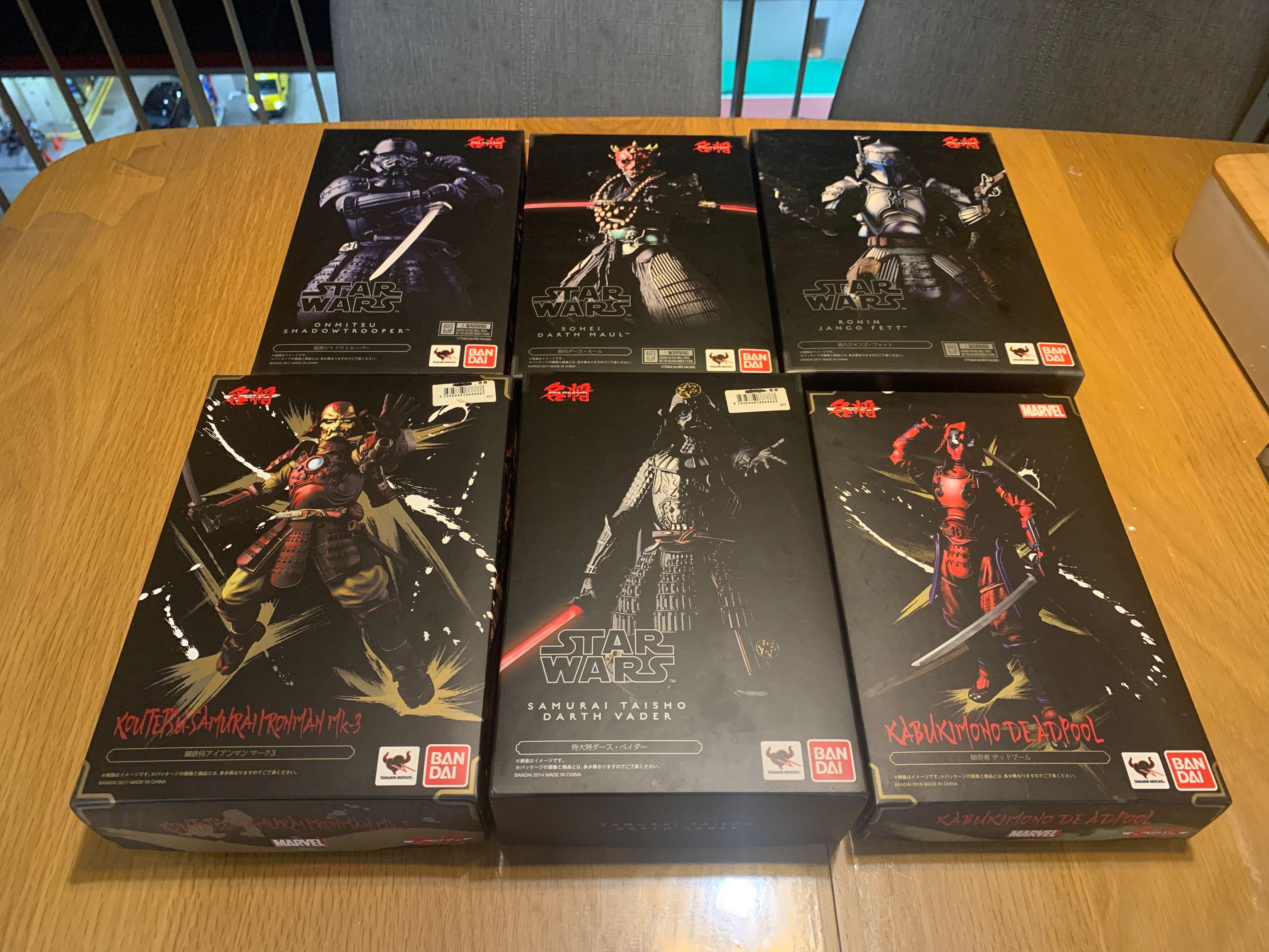 Star Wars and Marvel movie realization. (Bandai Tamashi Nations ...