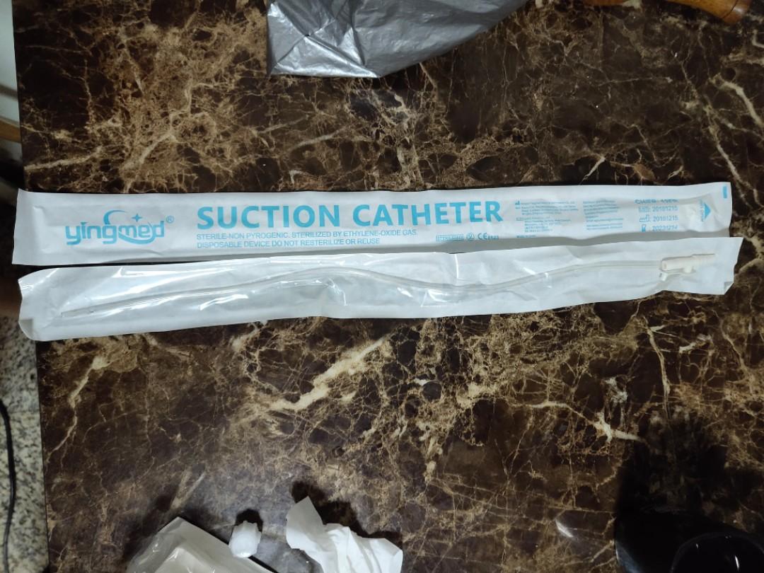 Suction catheter, Health & Nutrition, Medical Supplies & Tools on Carousell