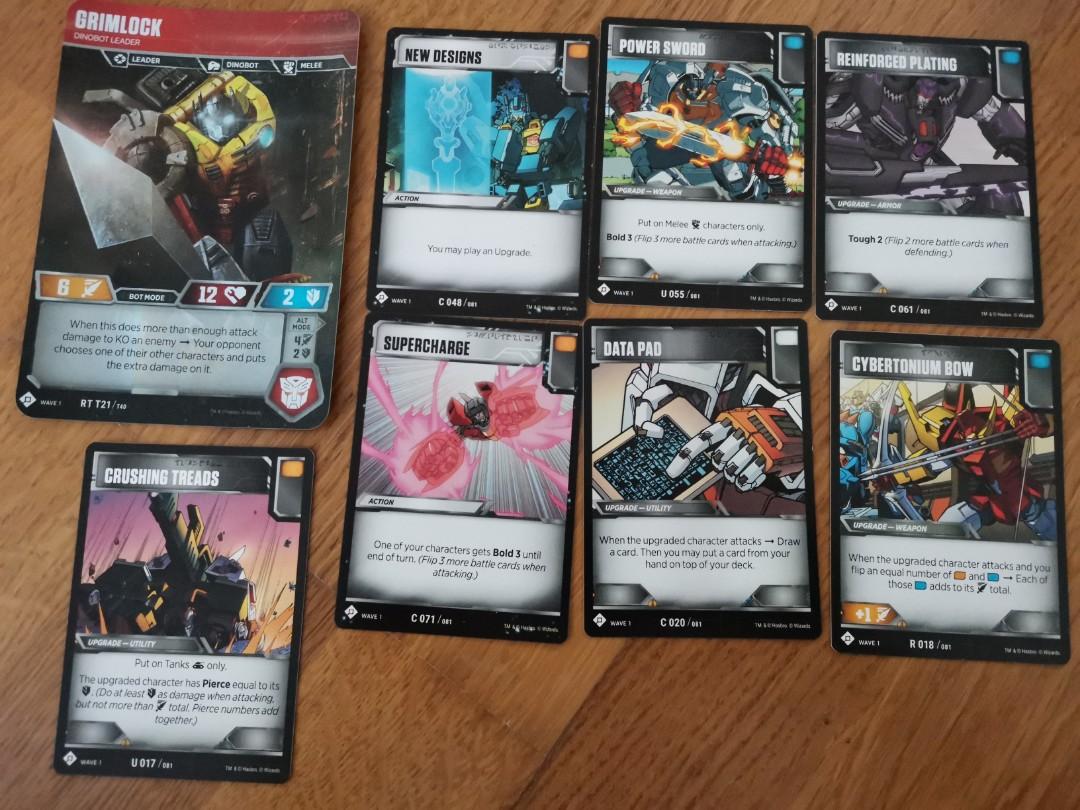 Transformers Cards set, Hobbies & Toys, Toys & Games on Carousell