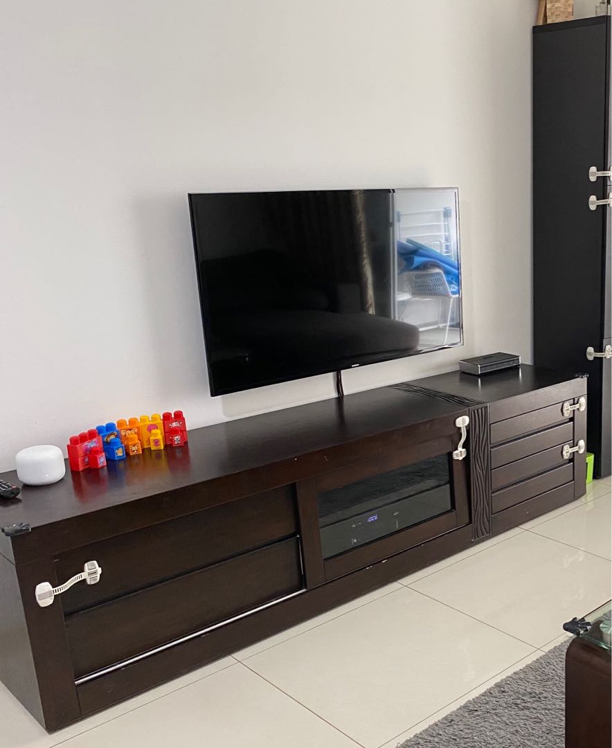 TV Console, Furniture & Home Living, Furniture, TV Consoles on Carousell