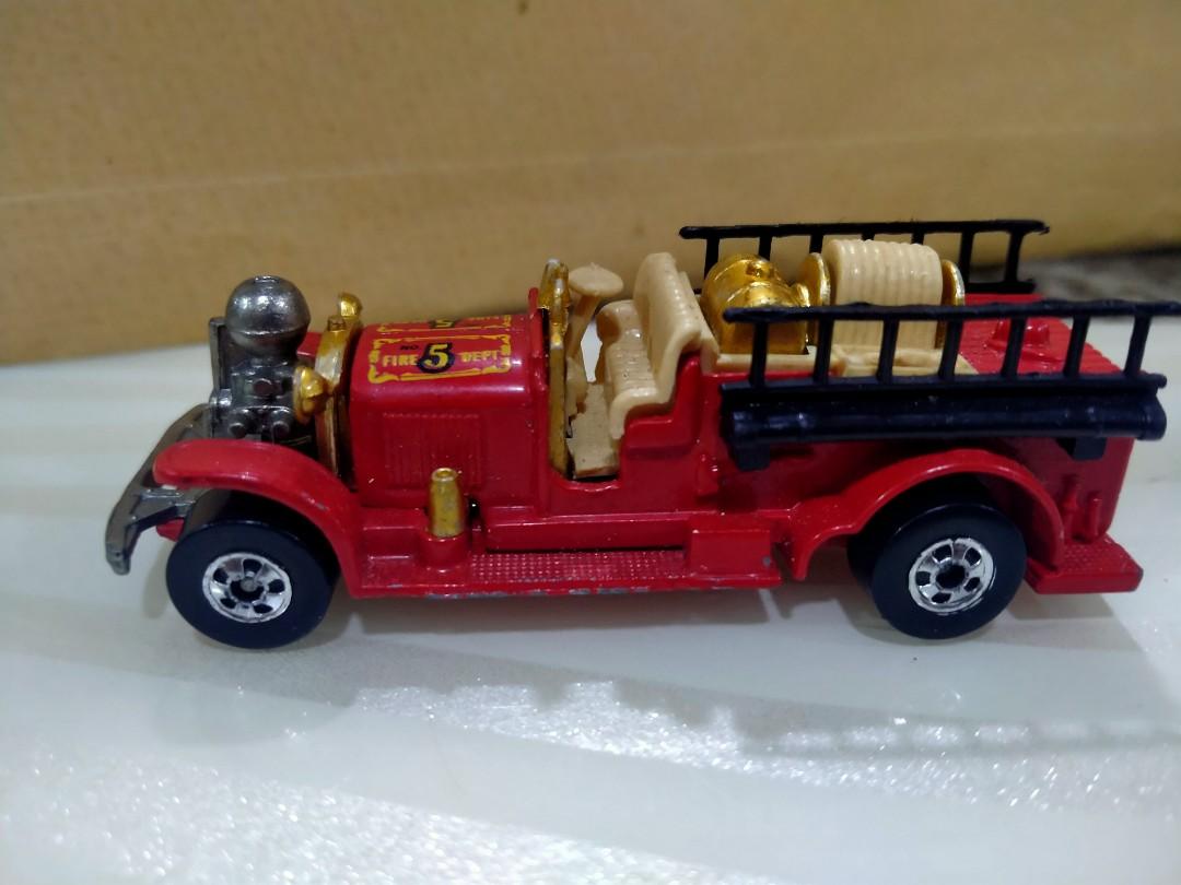Vintage hot wheels fire truck, Hobbies & Toys, Toys & Games on Carousell