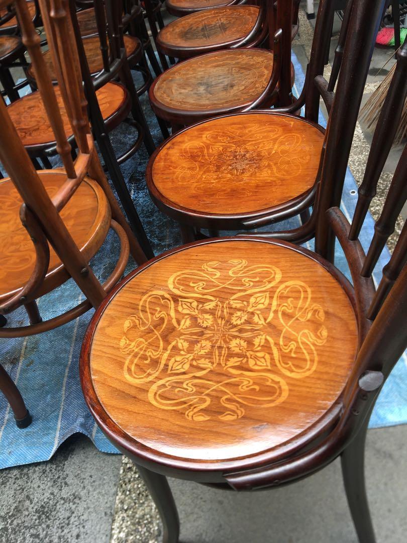 Vintage Kopitiam chairs, Furniture & Home Living, Furniture, Chairs on ...