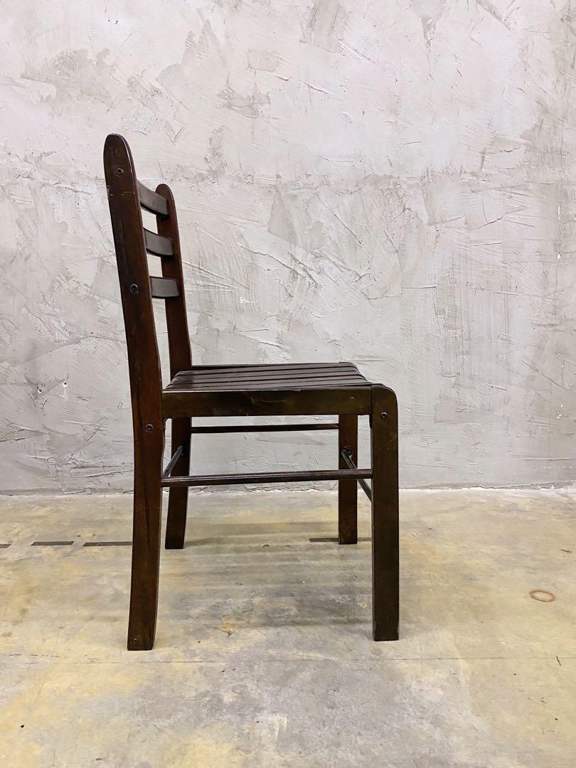 3 unit Wood Chair (Kerusi Kayu) , Furniture & Home Living, Furniture ...