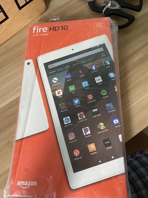 全新 Amazon Fire 10 HD 32GB 白色 Tablet 平板電腦, 手提電話, 平板電腦, 平板電腦 - Android - Carousell