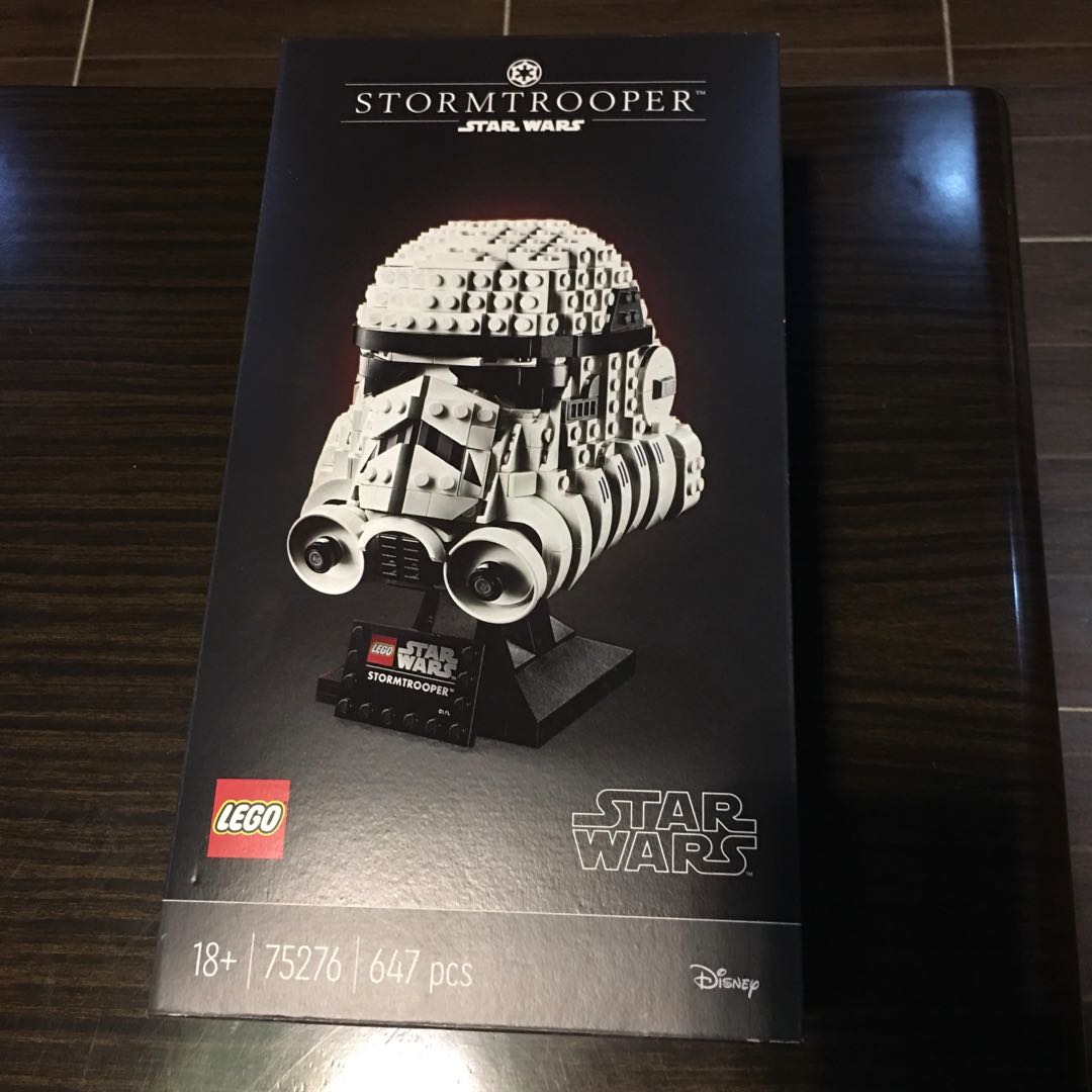 【全新】 LEGO 75276 Star Wars - Stormtrooper Helmet, 興趣及遊戲, 玩具 & 遊戲類 ...