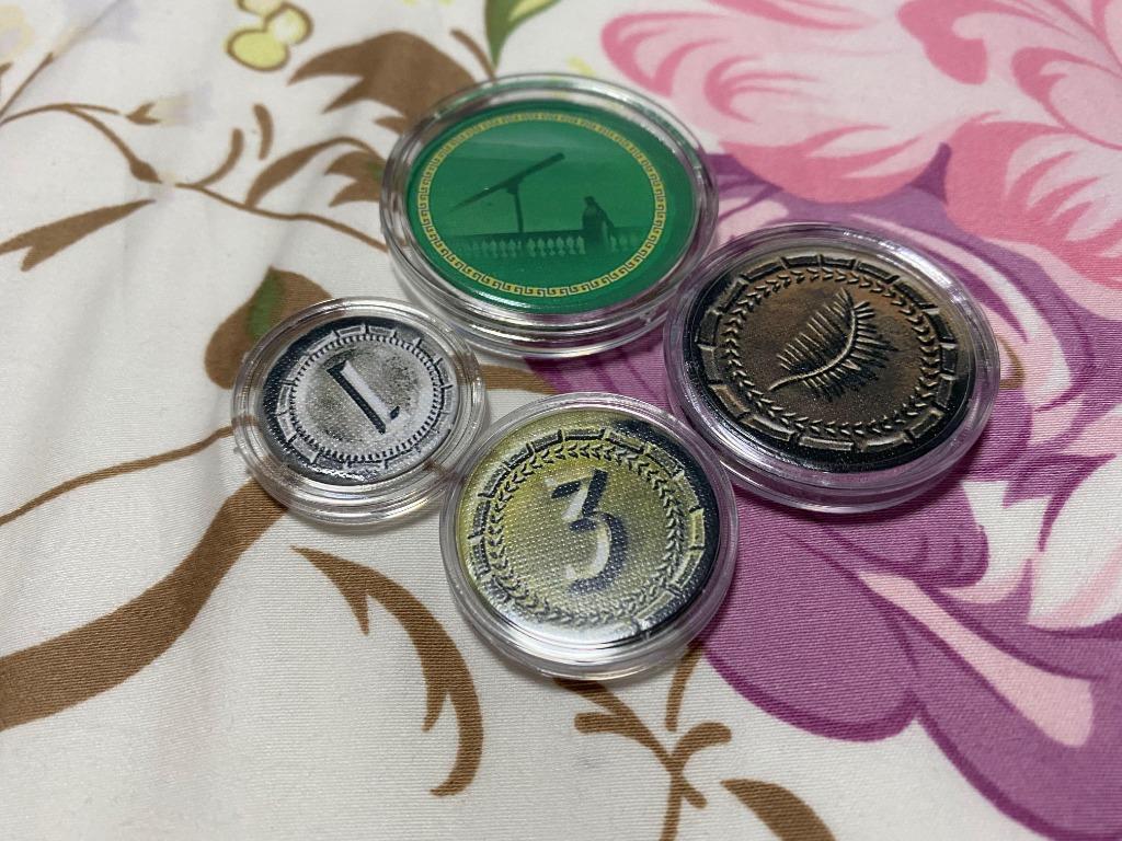 Acrylic Token Protectors Custom Sleeves Deluxe Gems for Board Games ...