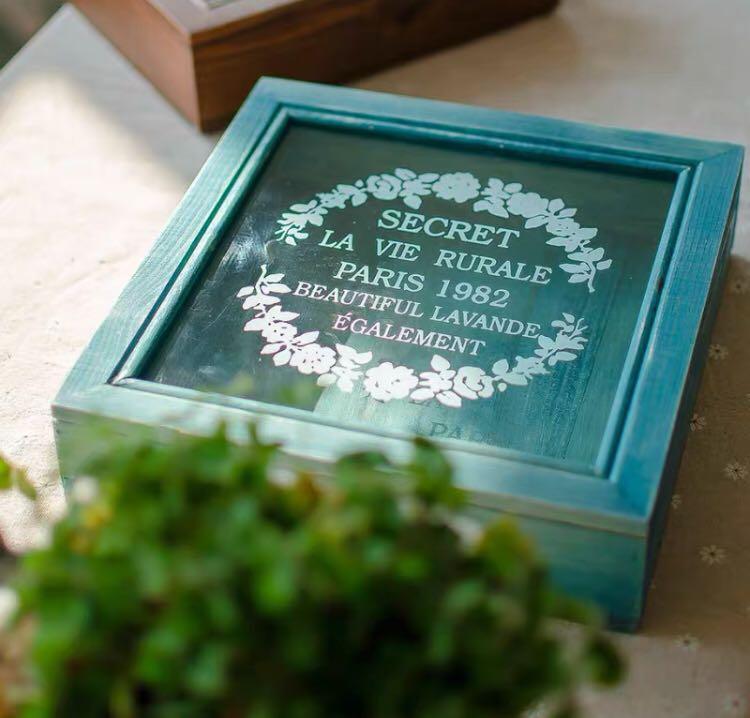 Aesthetic Blue Box, Hobbies & Toys, Stationery & Craft, Craft Supplies ...