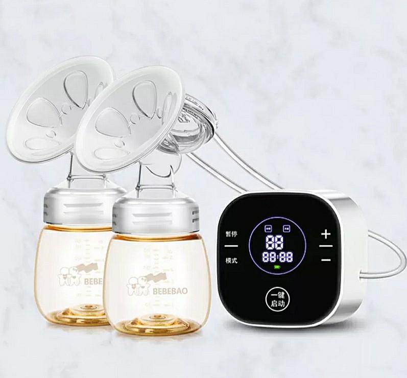 Bebebao Electric LED Touch Screen Double Breast Pump (Model #: BB-5020 ...