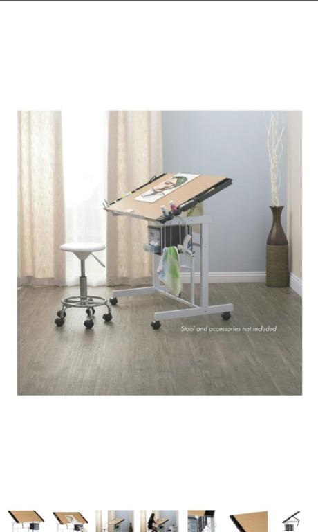 Studio Designs Deluxe Craft Station, Top Adjustable Drafting Table ...