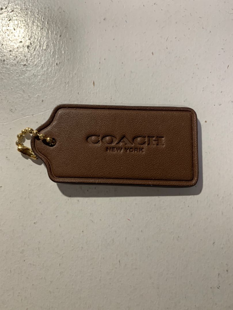 Coach Tag, Women's Fashion, Watches & Accessories, Other Accessories on ...