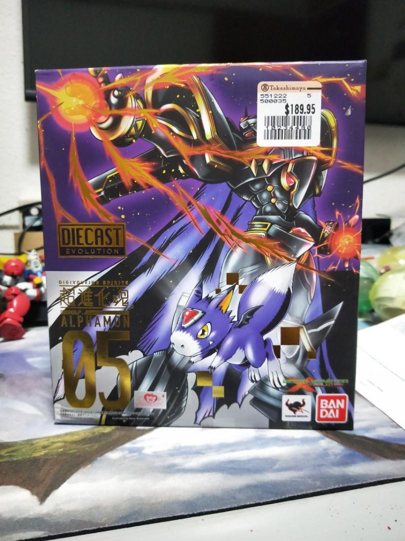 Digimon Digivolving Spirits Alphamon, Hobbies & Toys, Toys & Games on ...