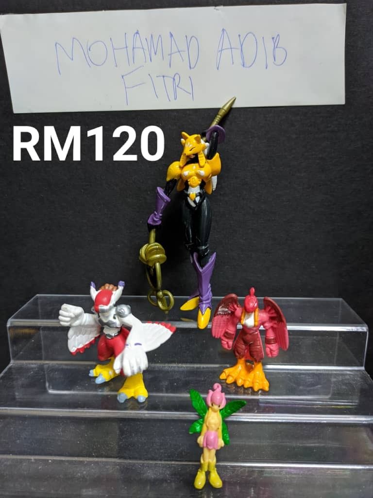 Digimon Mini Figures Heroine Set, Hobbies & Toys, Collectibles ...