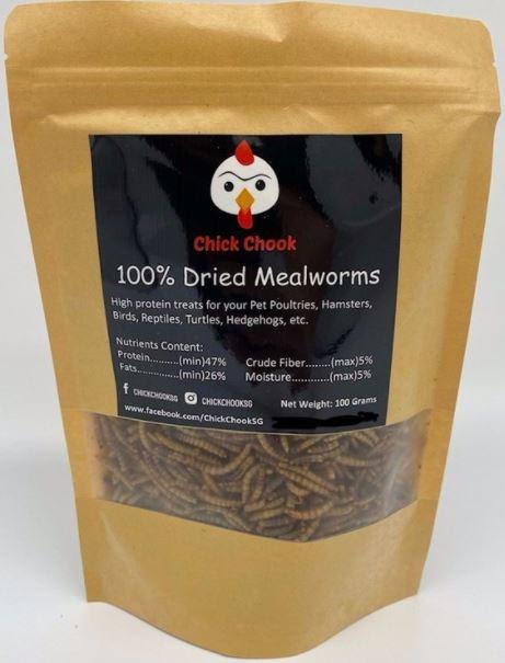 Dried Insect Packs - Hamsters / Birds / Fish Food (Mealworms, Black ...