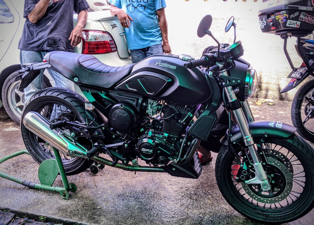 GPX Gentleman 200, Motorbikes on Carousell