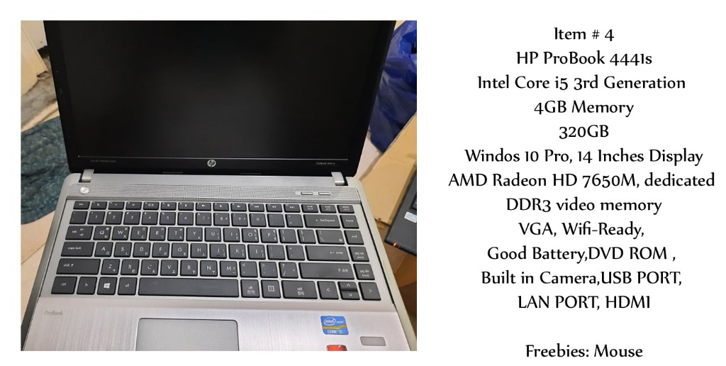 HP ProBook 4441s, Computers & Tech, Laptops & Notebooks on Carousell