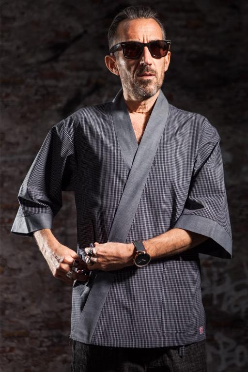 Japanese Kimono Style Sushi Chef Coat, Men's Fashion, Coats, Jackets ...