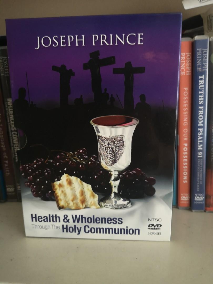 Joseph Prince DVD - Health and Wholeness Through Holy Communion (5 DVD ...
