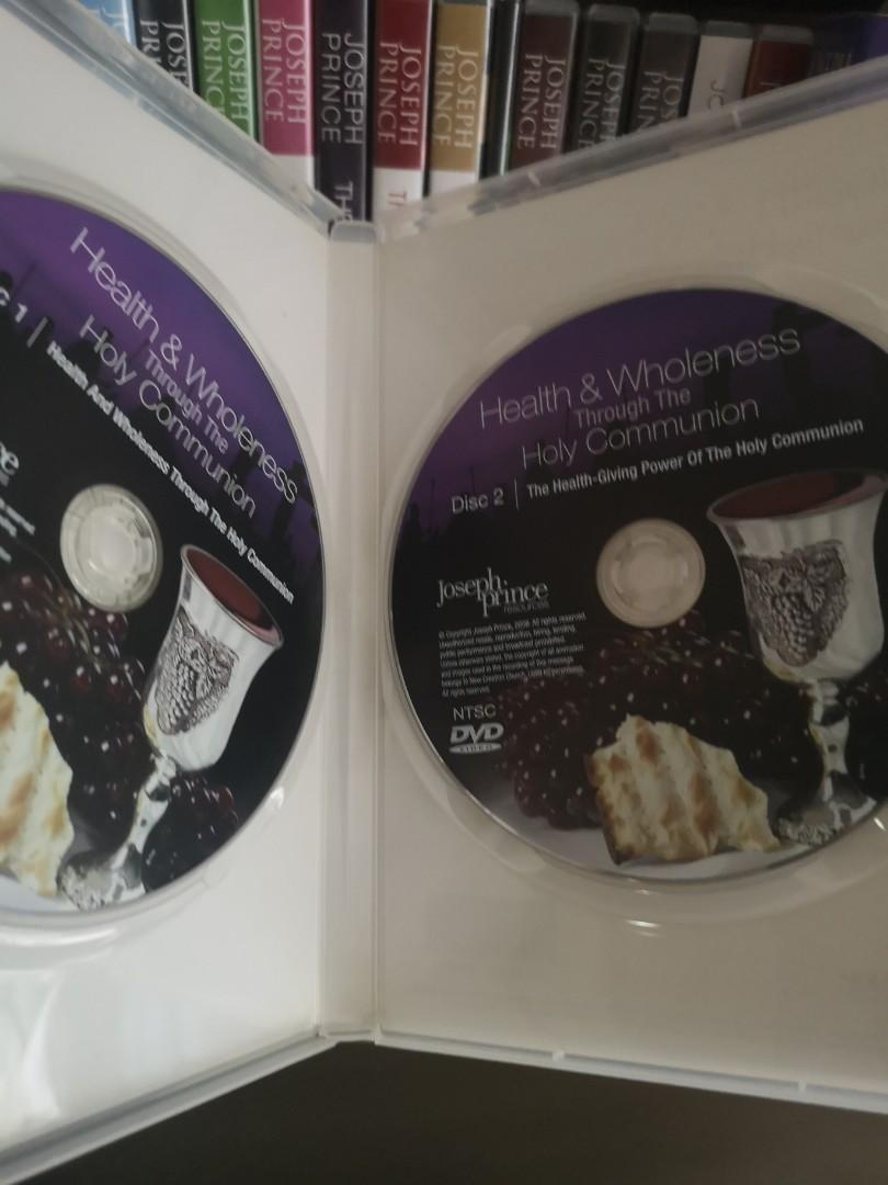 Joseph Prince DVD - Health and Wholeness Through Holy Communion (5 DVD ...