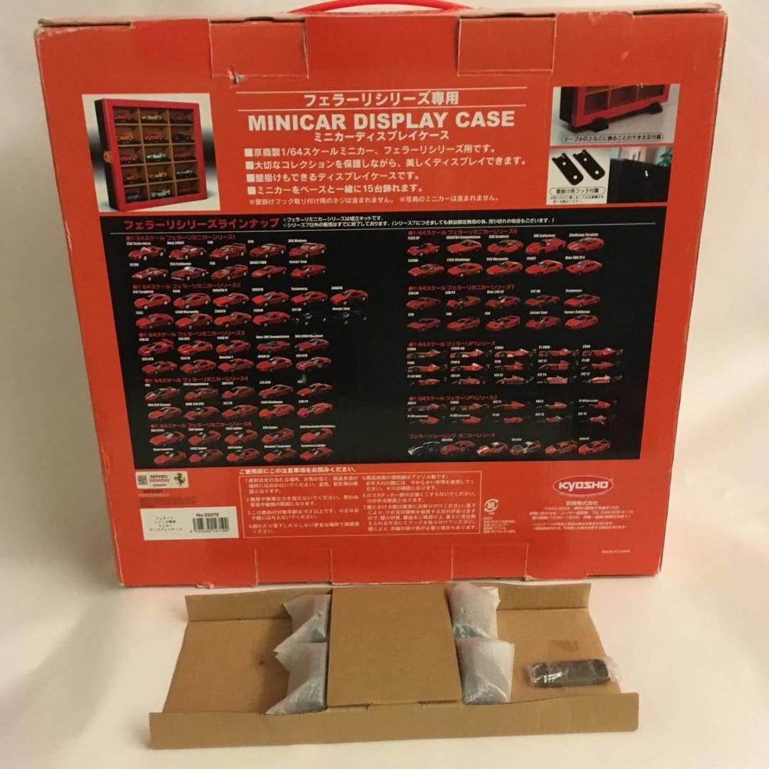Kyosho Ferrari Display Case for 1/64 Minicar, Hobbies & Toys, Toys ...