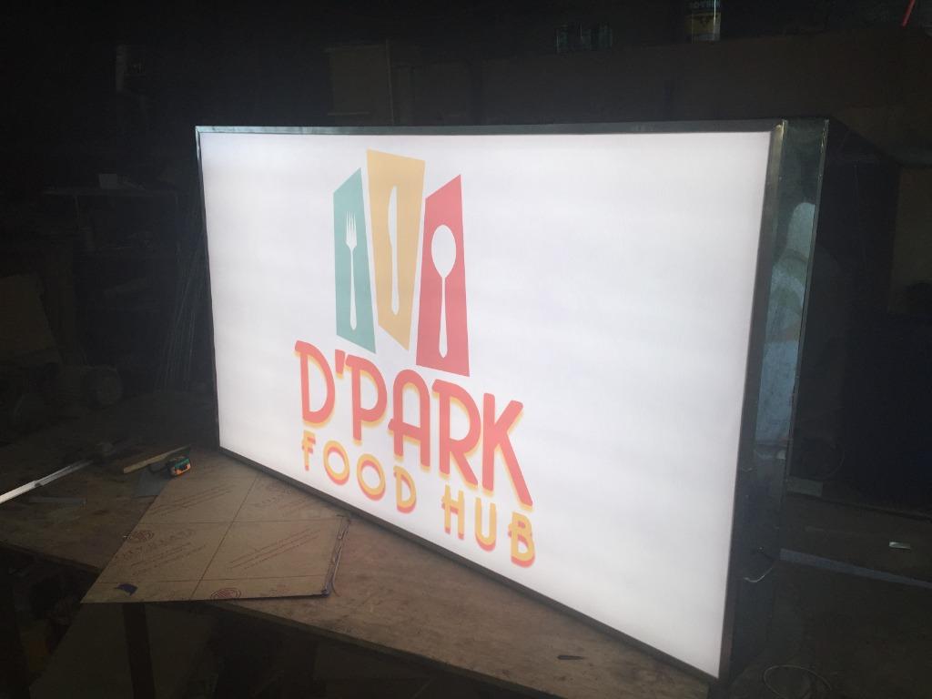 LIght Box Panaflex Signage, Community on Carousell