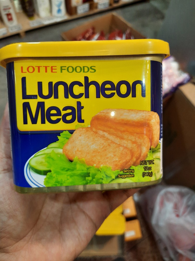 LOTTE FOODS LUNCHEON MEAT, Food & Drinks, Rice & Noodles on Carousell
