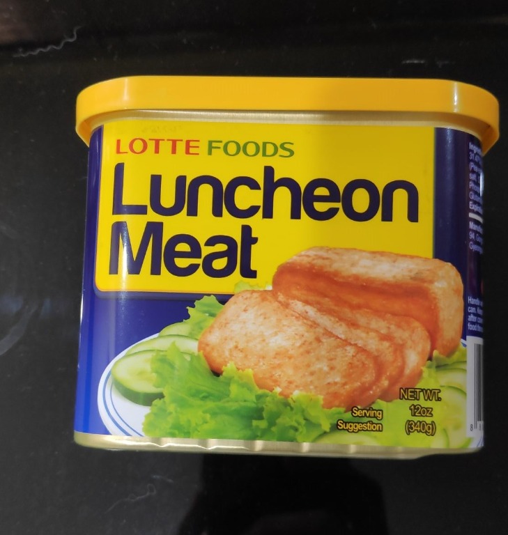 Lotte Foods Luncheon Meat (340g), Food & Drinks, Packaged & Instant ...