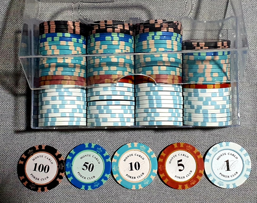 Mahjong chips / poker / Monte Carlo READY STOCK, Hobbies & Toys, Toys ...
