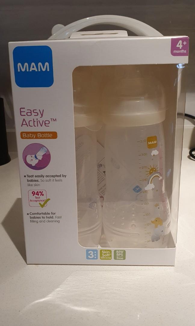 MAM Easy Start Baby Feeding Bottle 330ml, Babies & Kids, Nursing ...